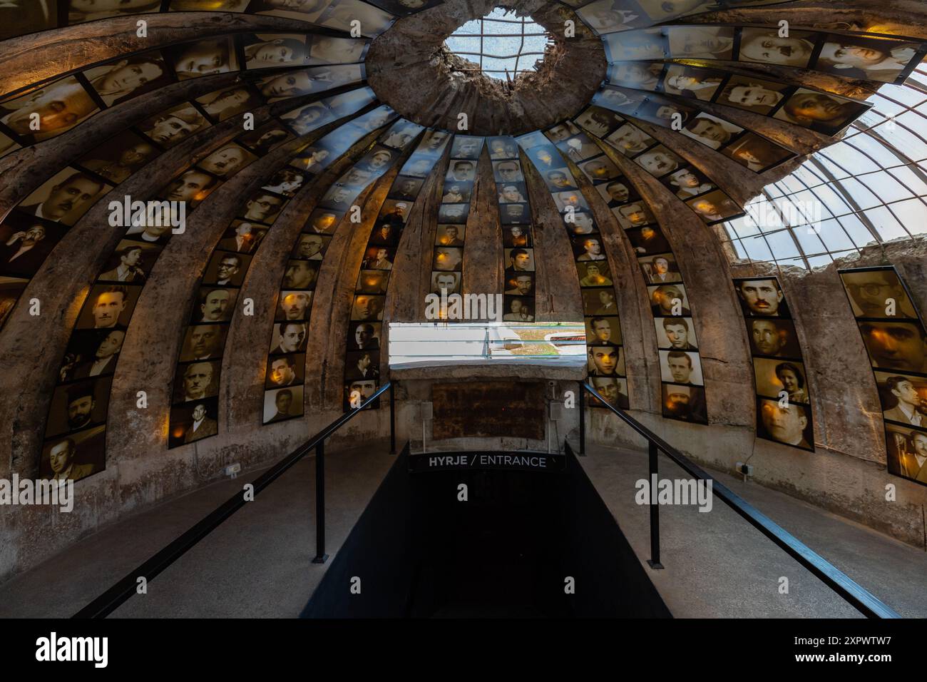 A massive five story bunker built by the communist dictator of Albania ...
