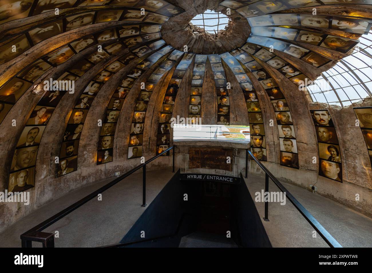 A massive five story bunker built by the communist dictator of Albania ...