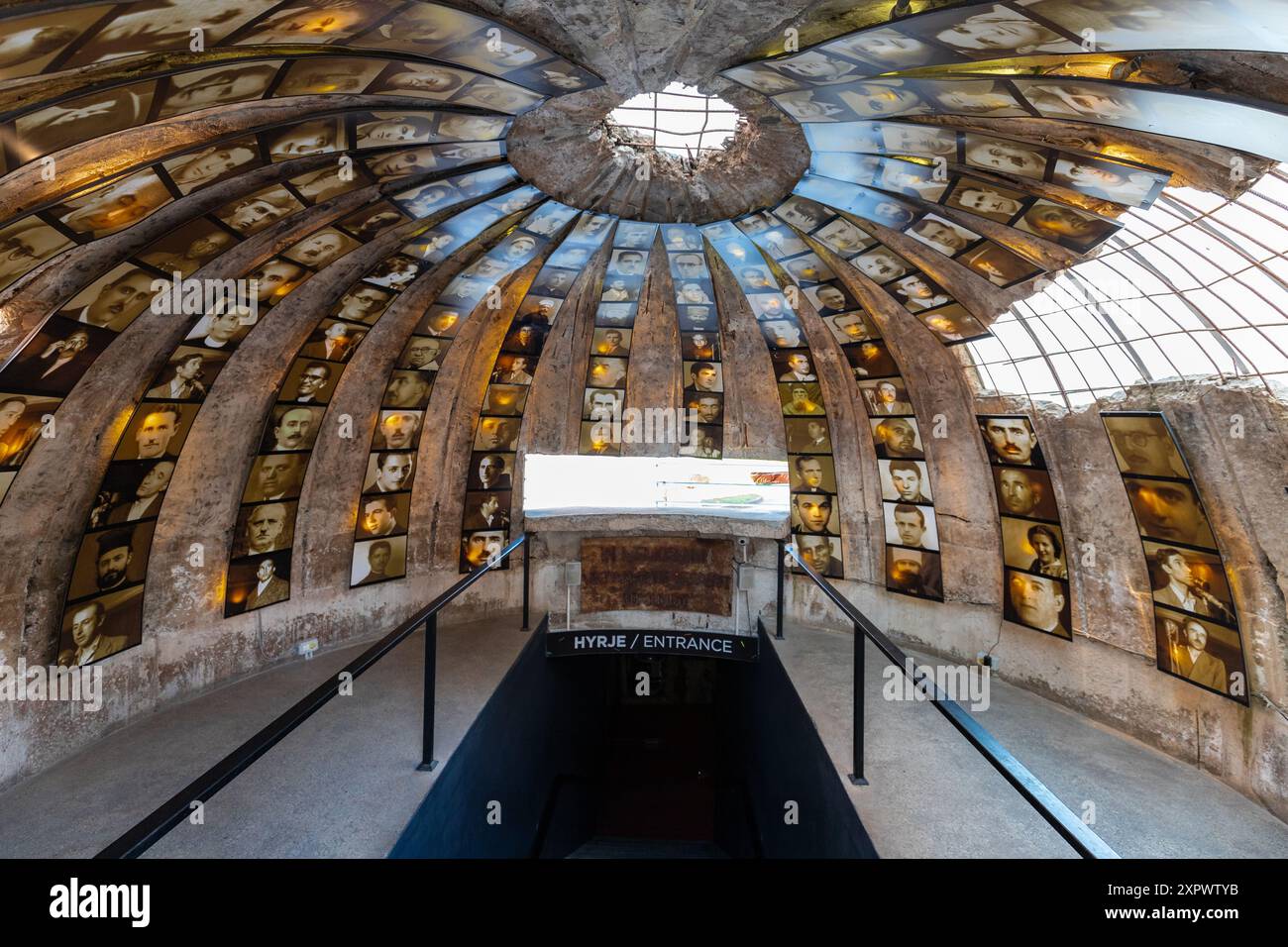 A massive five story bunker built by the communist dictator of Albania ...