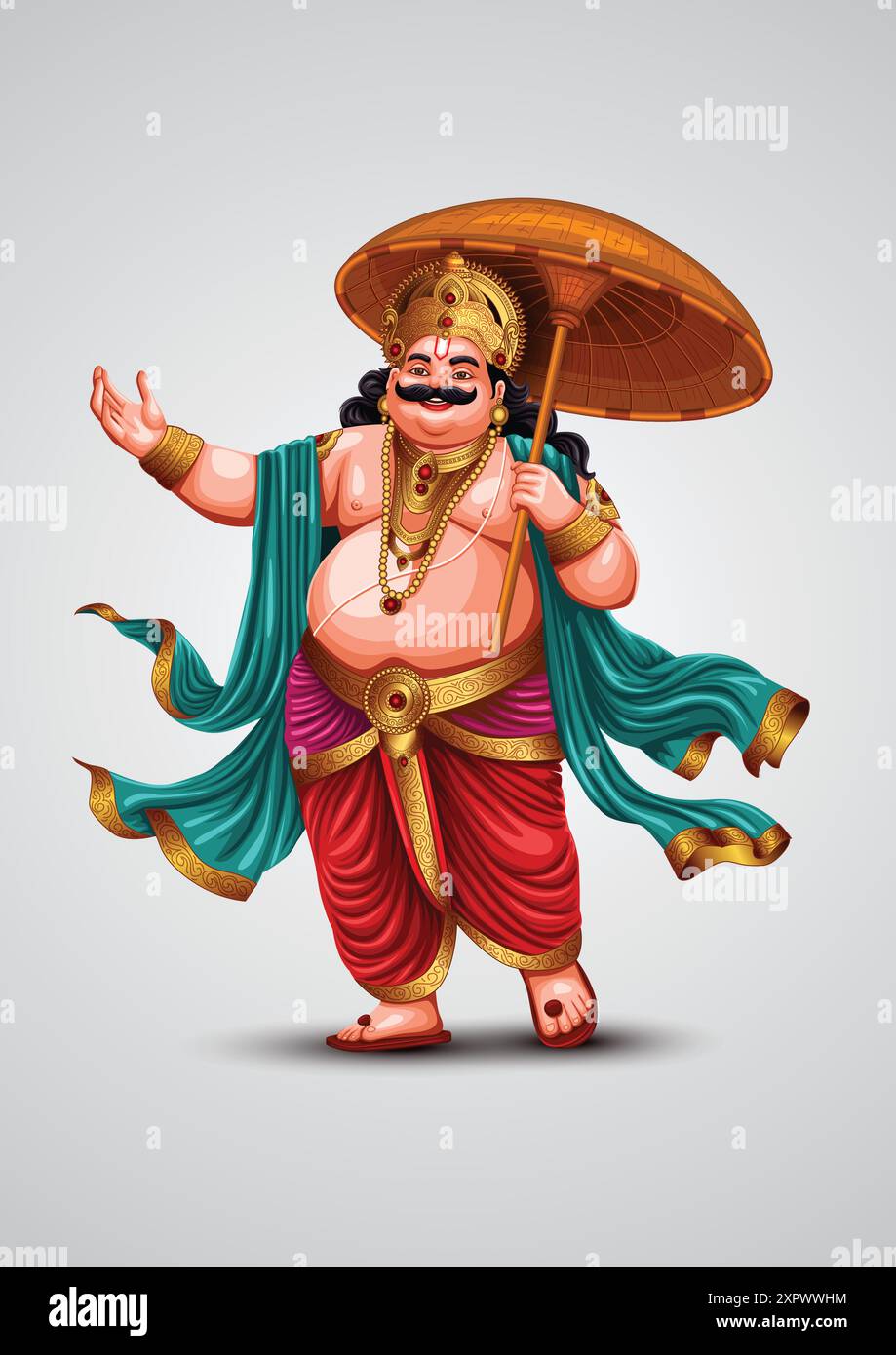 mahabali or maveli, Kerala old king. he is coming for every year onam ...