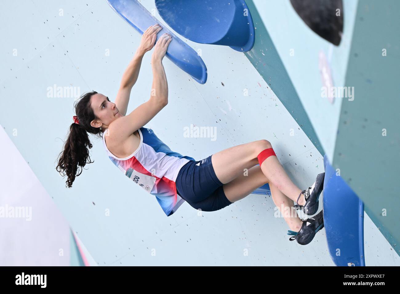 AVEZOU Zelia (FRA), AUGUST 6, 2024 - Sport Climbing : Women's Boulder ...