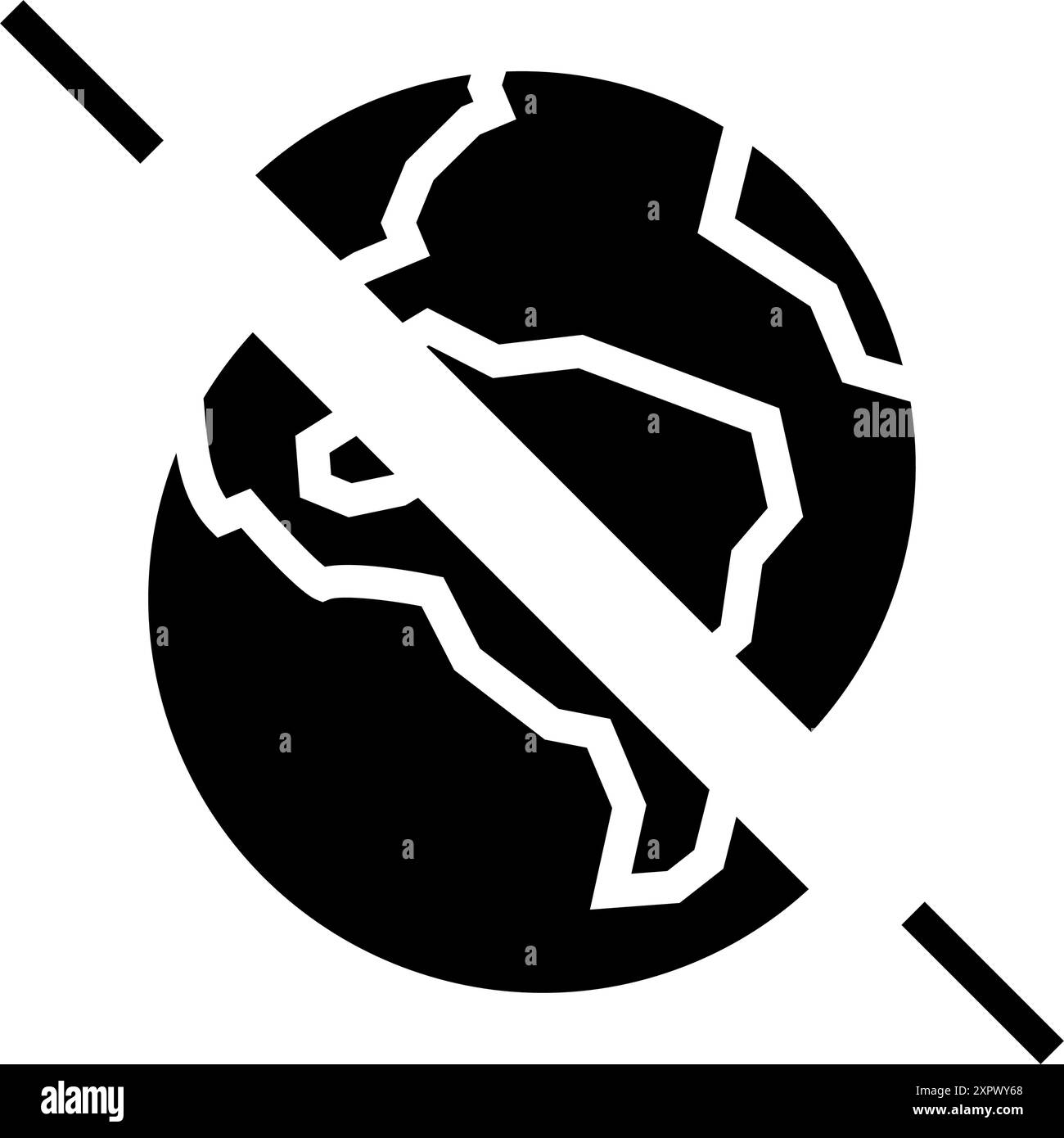 the existence of parallel universes glyph icon vector illustration ... the existence of parallel universes glyph icon vector illustration ...