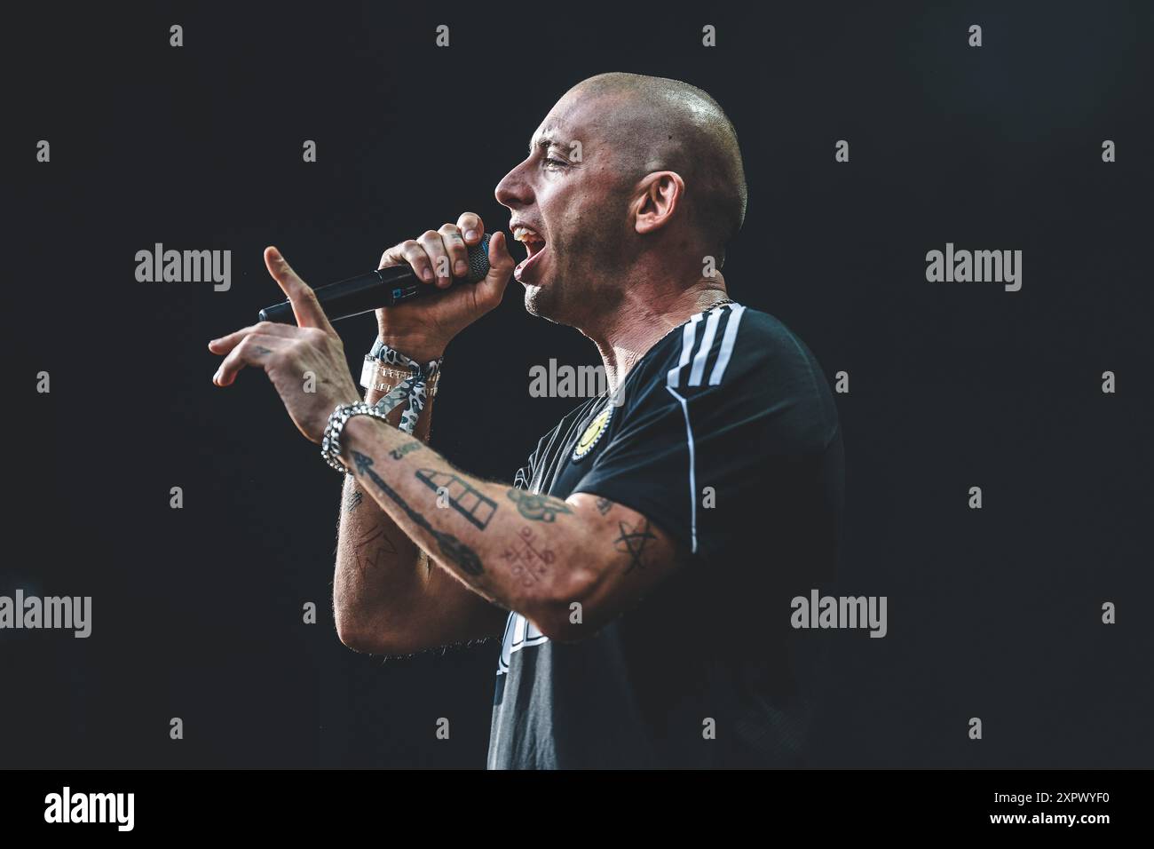 Skanderborg, Denmark. 07th Aug, 2024. The English singer, songwriter ...