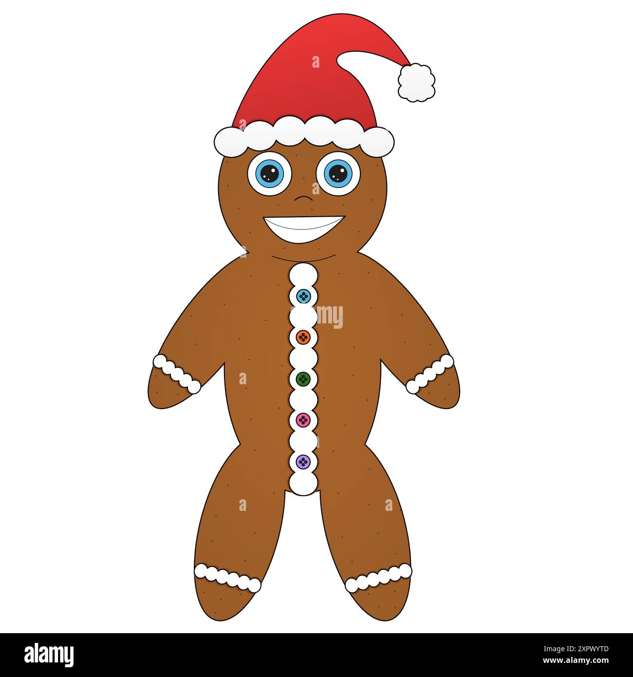 Gingerbread man christmas clipart hi-res stock photography and images ...