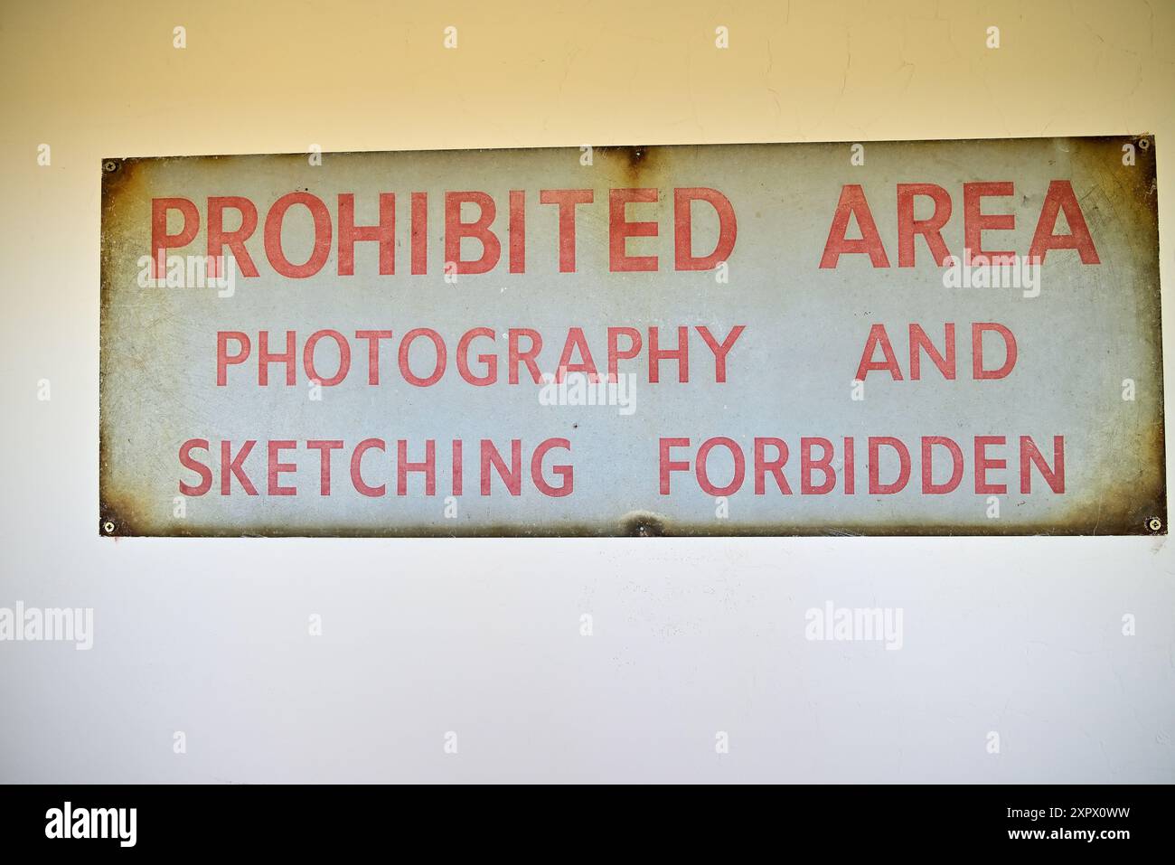 Around the UK - Historical signage in one of the buildings at Orford ...