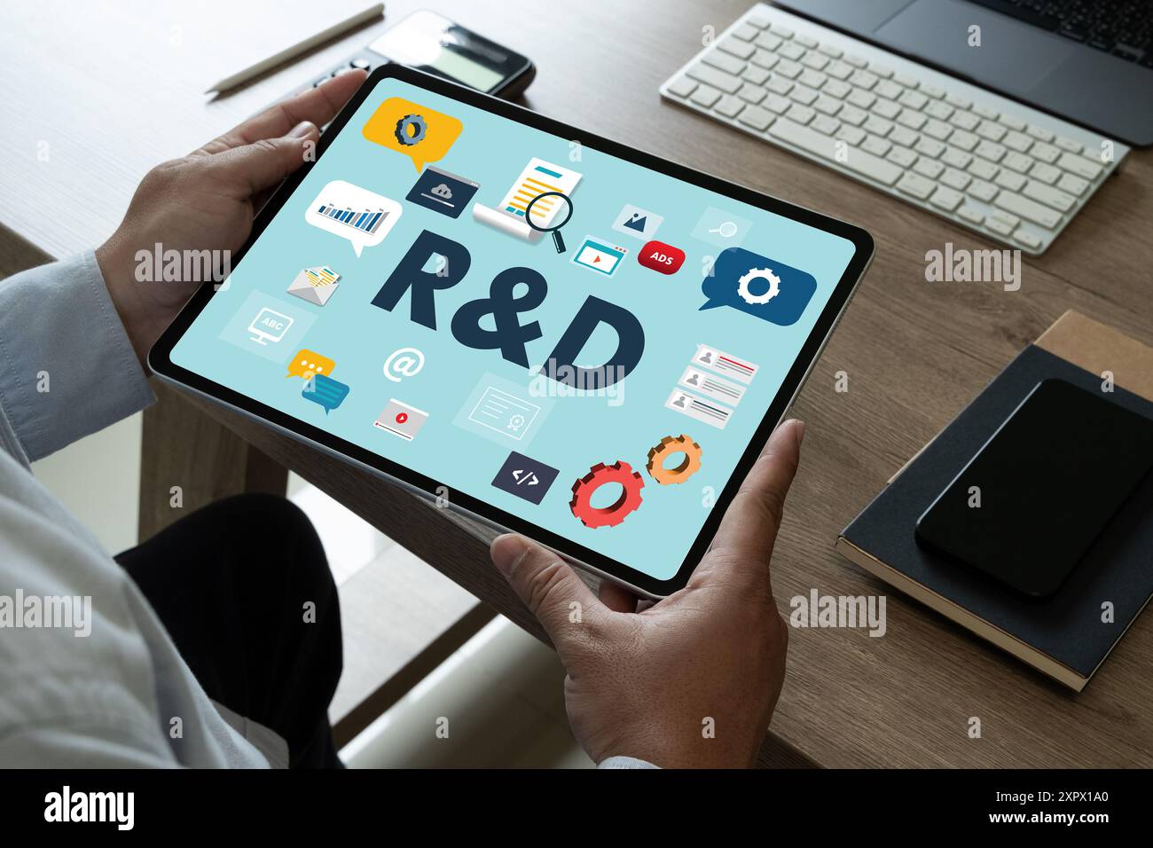 Technology Businessman Marketing Computer Technology Research and ...