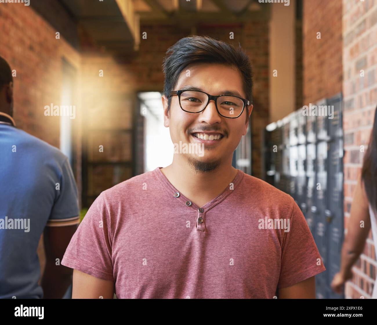 Geek man proud hi-res stock photography and images - Alamy