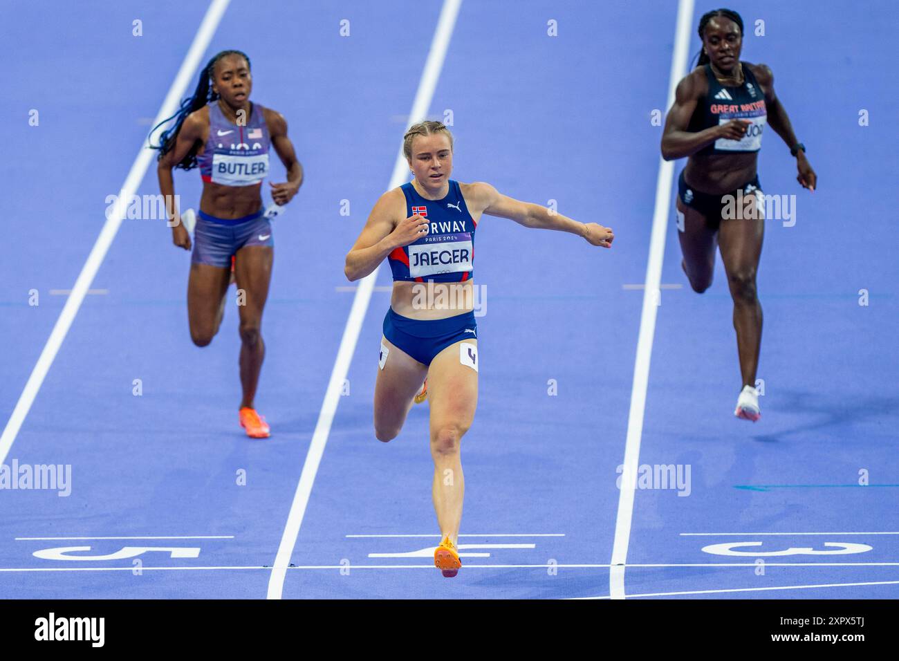 Paris, France 20240807. Norwegian Henriette Jaeger competes in the semi ...