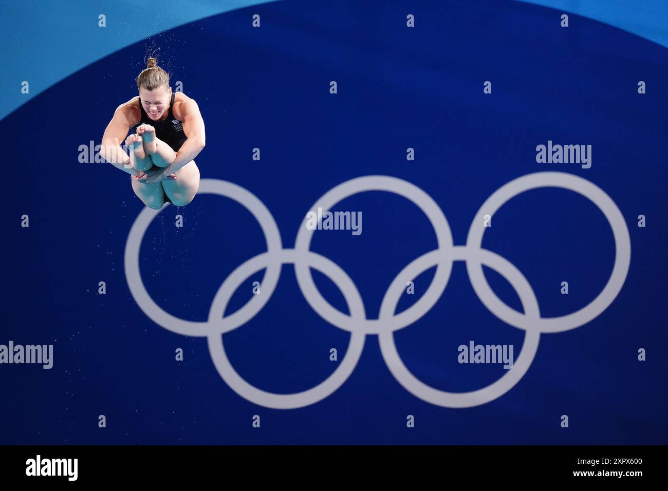 Great Britain's Grace Reid competes in Round 2 of the Women's 3m ...