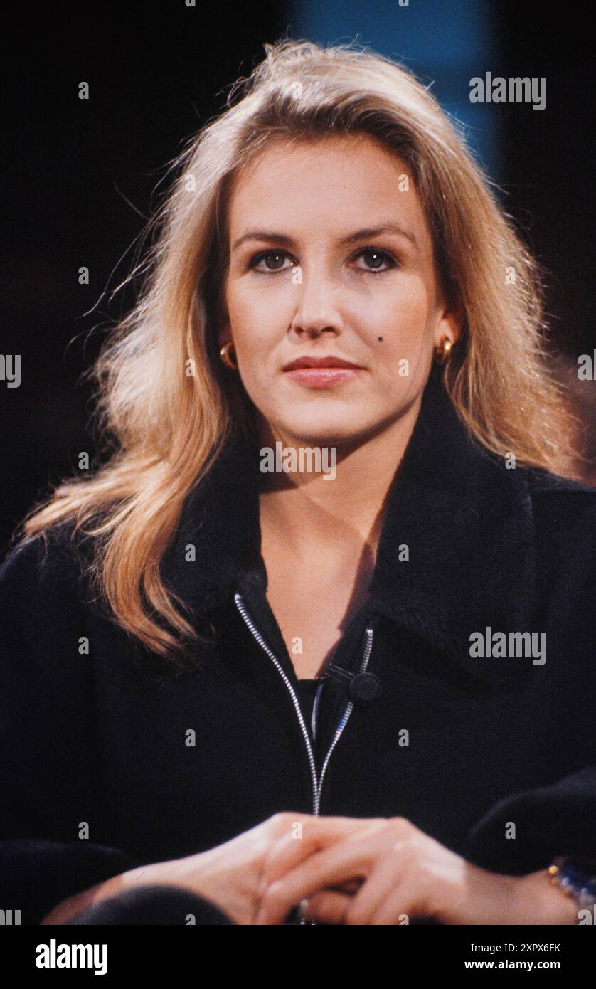 Alexandra Freund (1967-2001), deutsche Fernsehmoderatorin, Portrait ...