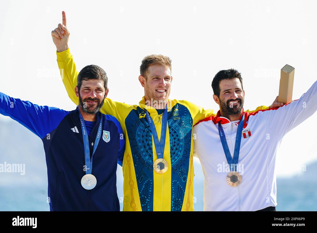 Pavlos KONTIDES (Cyprus) Silver medal, Matt WEARN (Australia) Gold ...