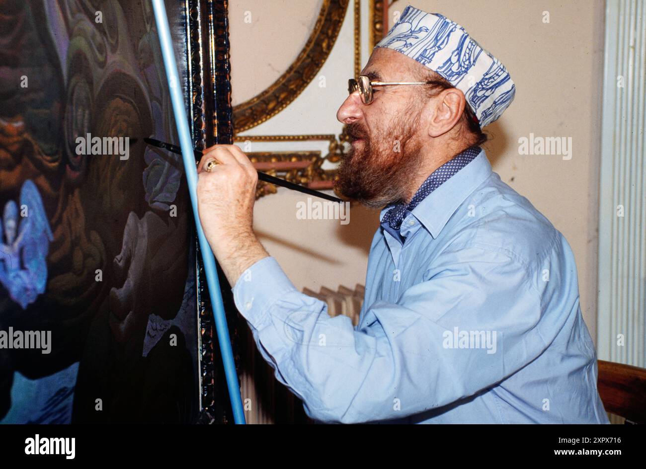 Ernst Fuchs, aka Professor Ernst Fuchs, berühmter Maler, Grafiker und ...