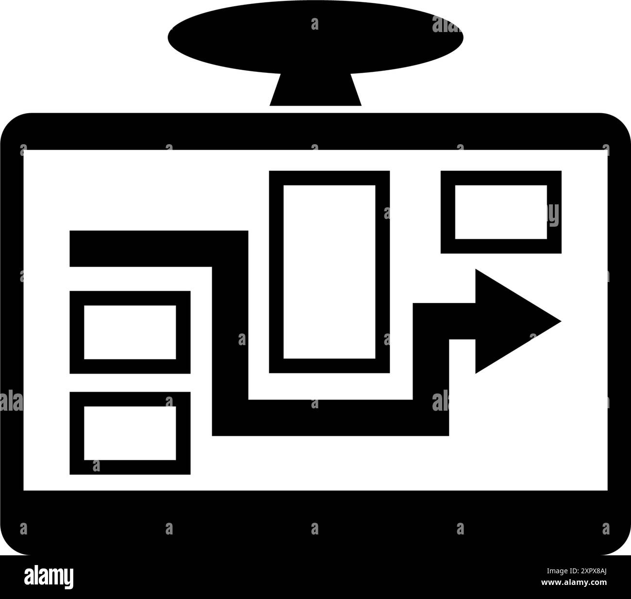 Satellite attachment Black and White Stock Photos & Images - Alamy