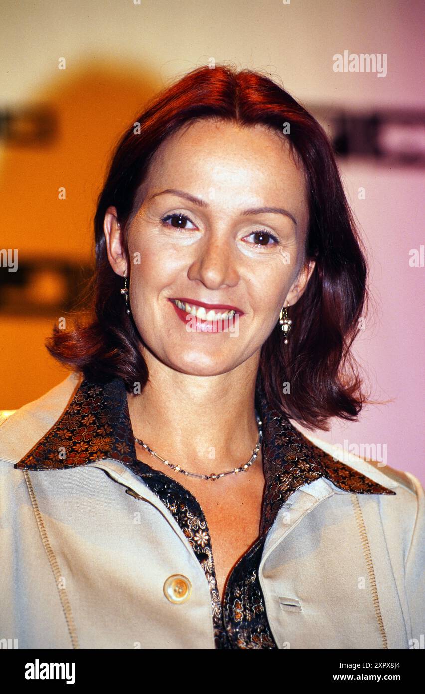 Katja Flint, deutsche Schauspielerin, Portrait, circa 1996 Stock Photo ...