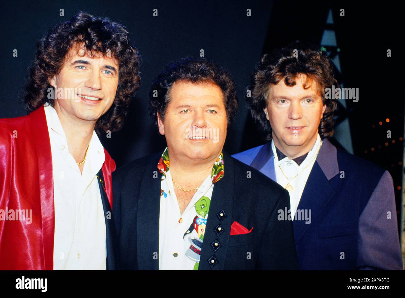Die Flippers, deutsche Band, Schlager-Trio, circa 1990 Stock Photo - Alamy