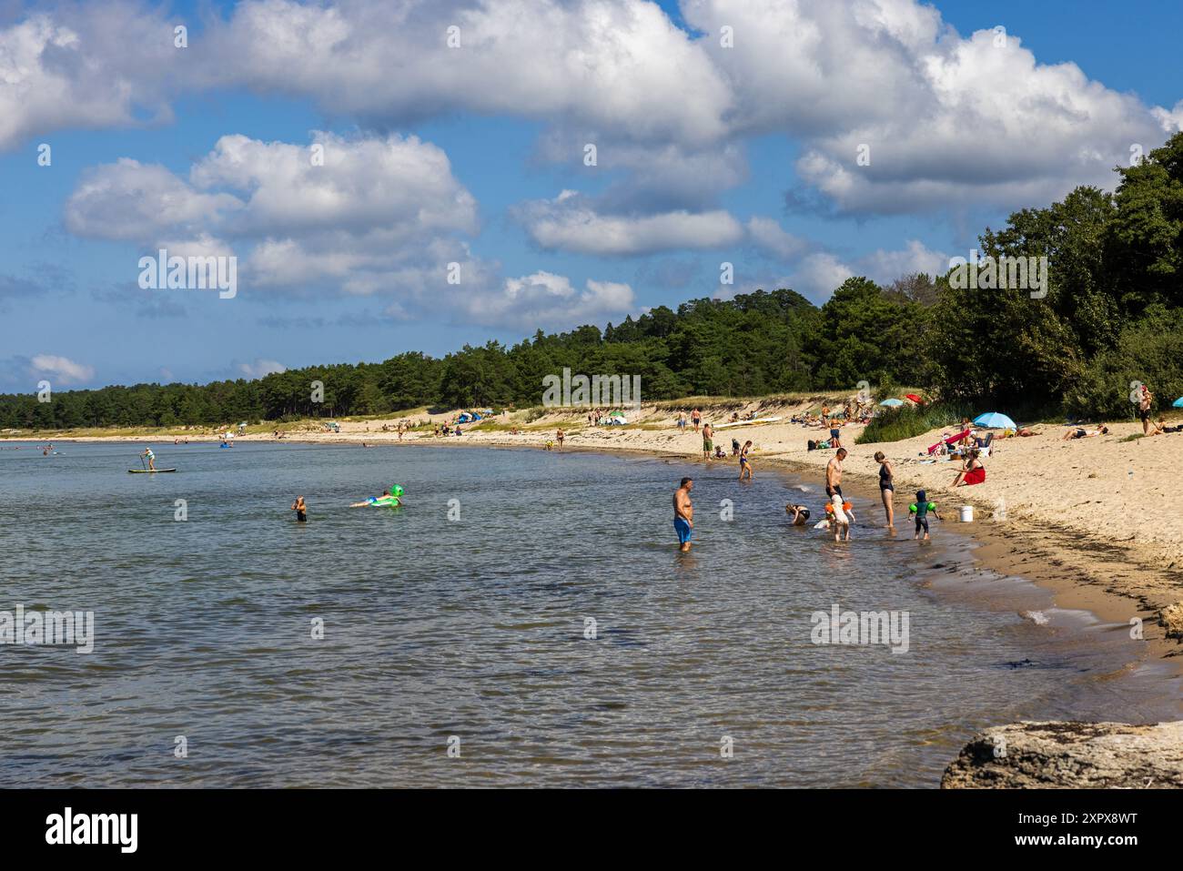 Swedish tourism on Öland, Sweden, during Monday. In the picture: Byrum ...