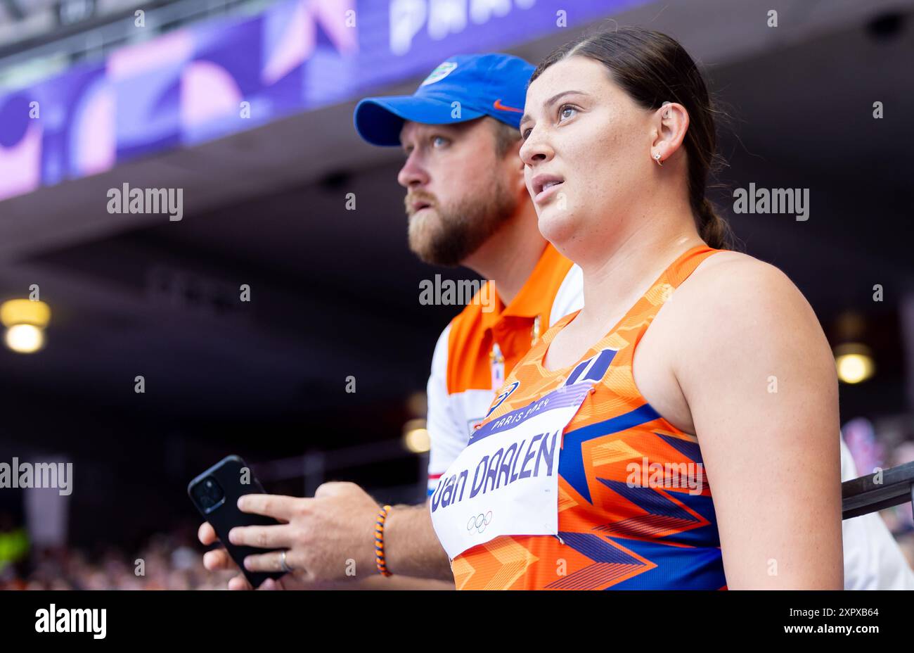 PARIS - Alida van Daalen in action during the semi-finals of the women ...