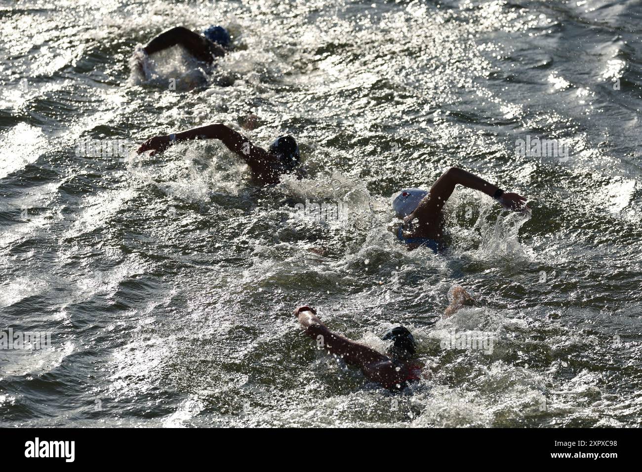 Paris, France. 8th Aug, 2024. Airi Ebina (JPN) Marathon Swimming ...