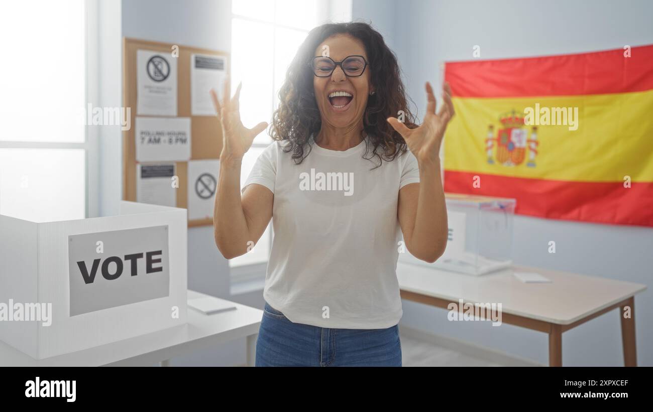 European election scene ballot box hi-res stock photography and images ...