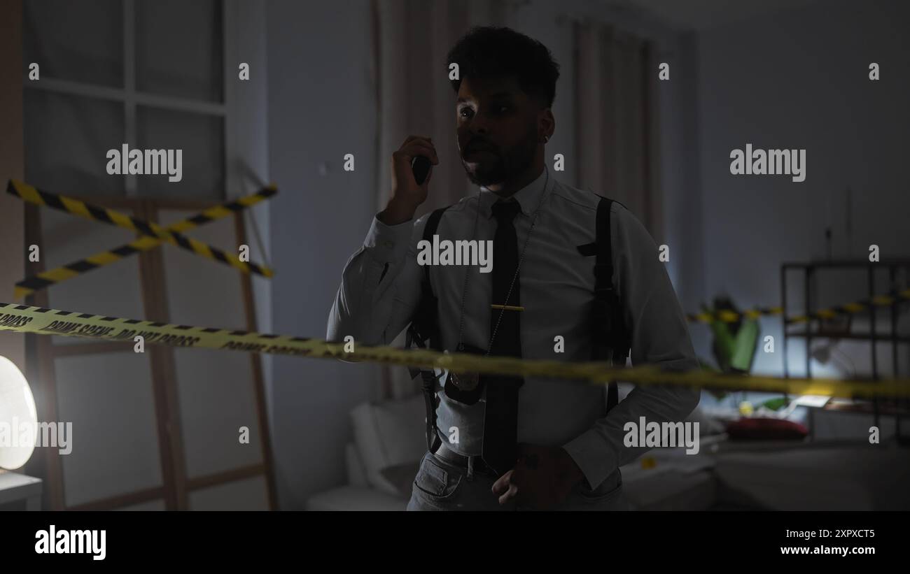 African american guy communicates via hi-res stock photography and ...