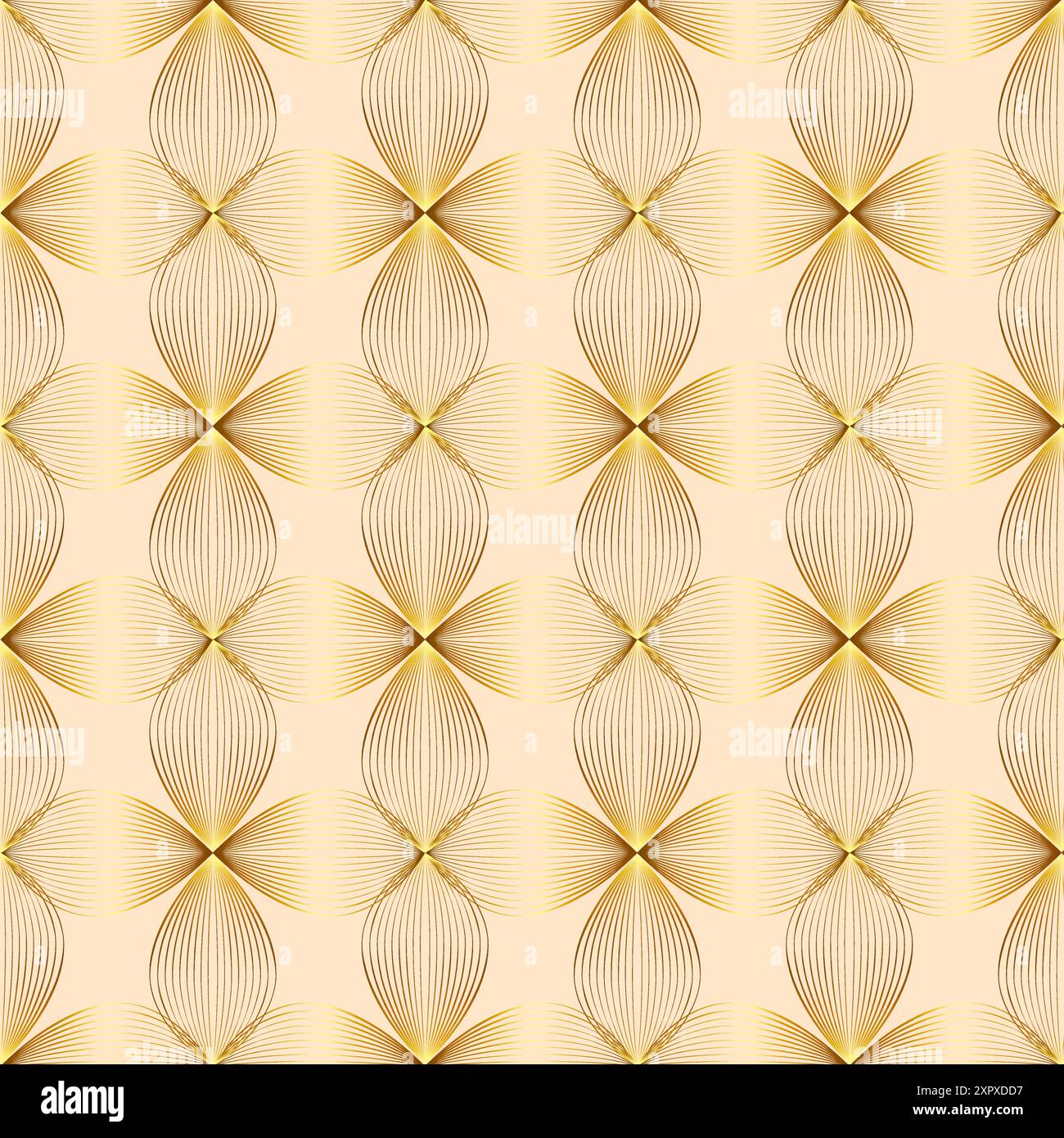 Elegant background with a metallic gold flower design Stock Vector ...