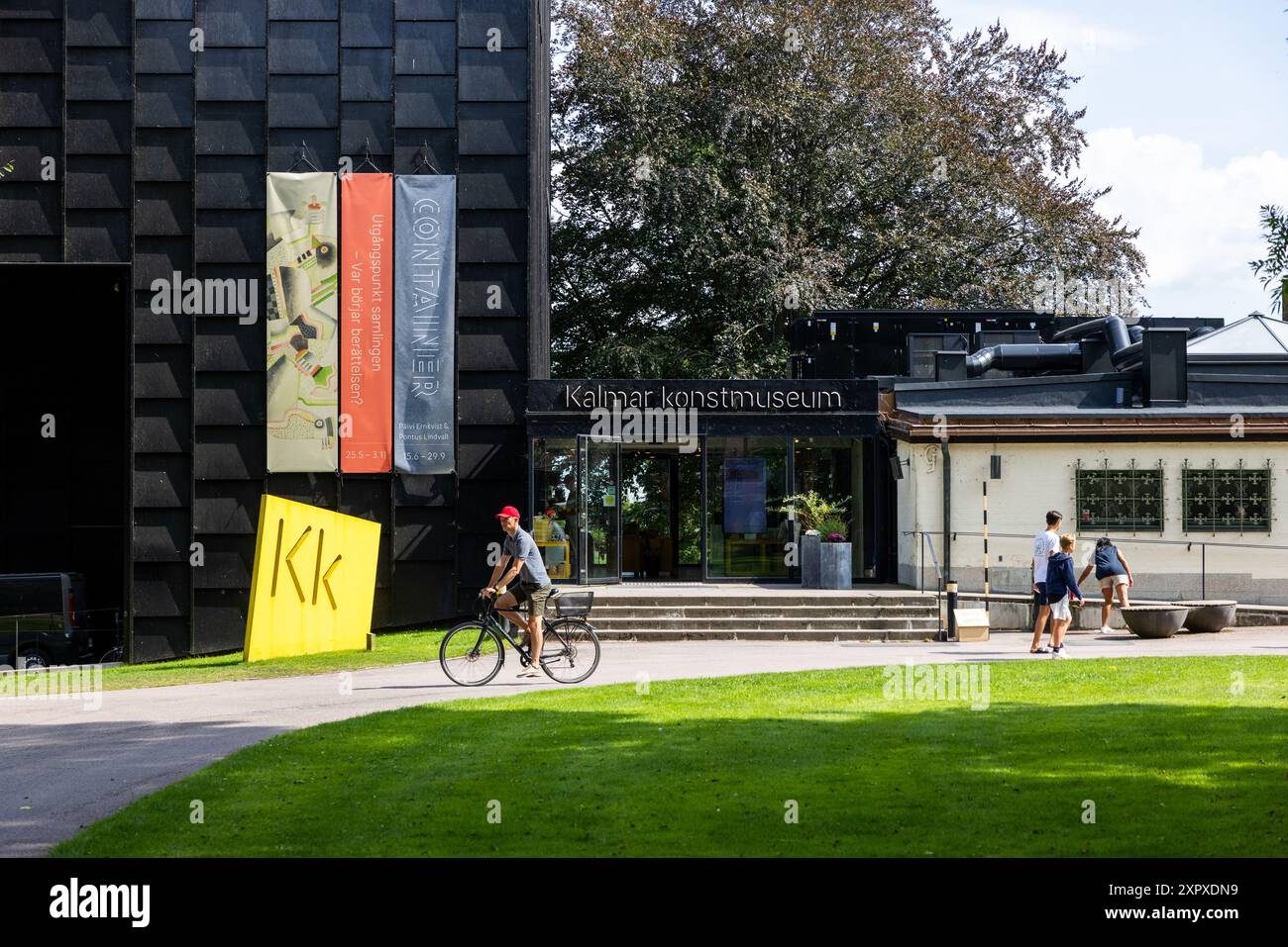 Kalmar konstmuseum (In english: The Kalmar Art Museum) in the city of ...