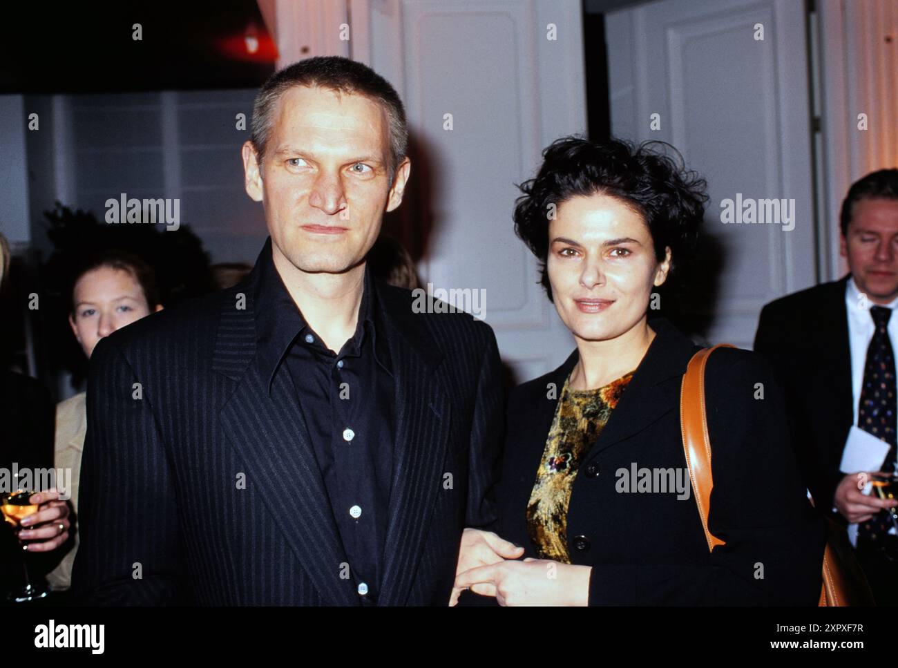 Kameramann Martin Langer mit Schauspielerin und Partnerin Barbara Auer ...