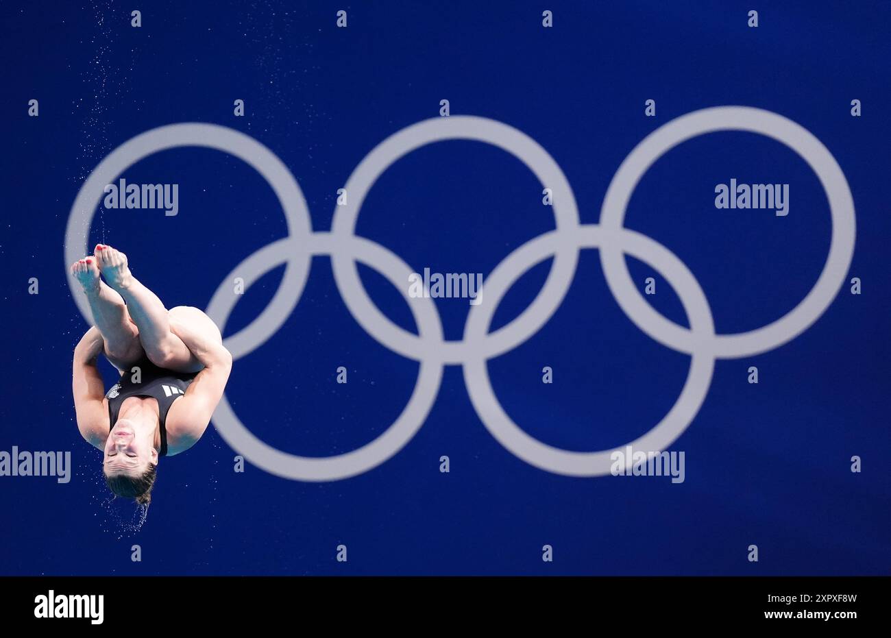 Great Britain's Grace Reid competes in Round 4 of the Women's 3m ...