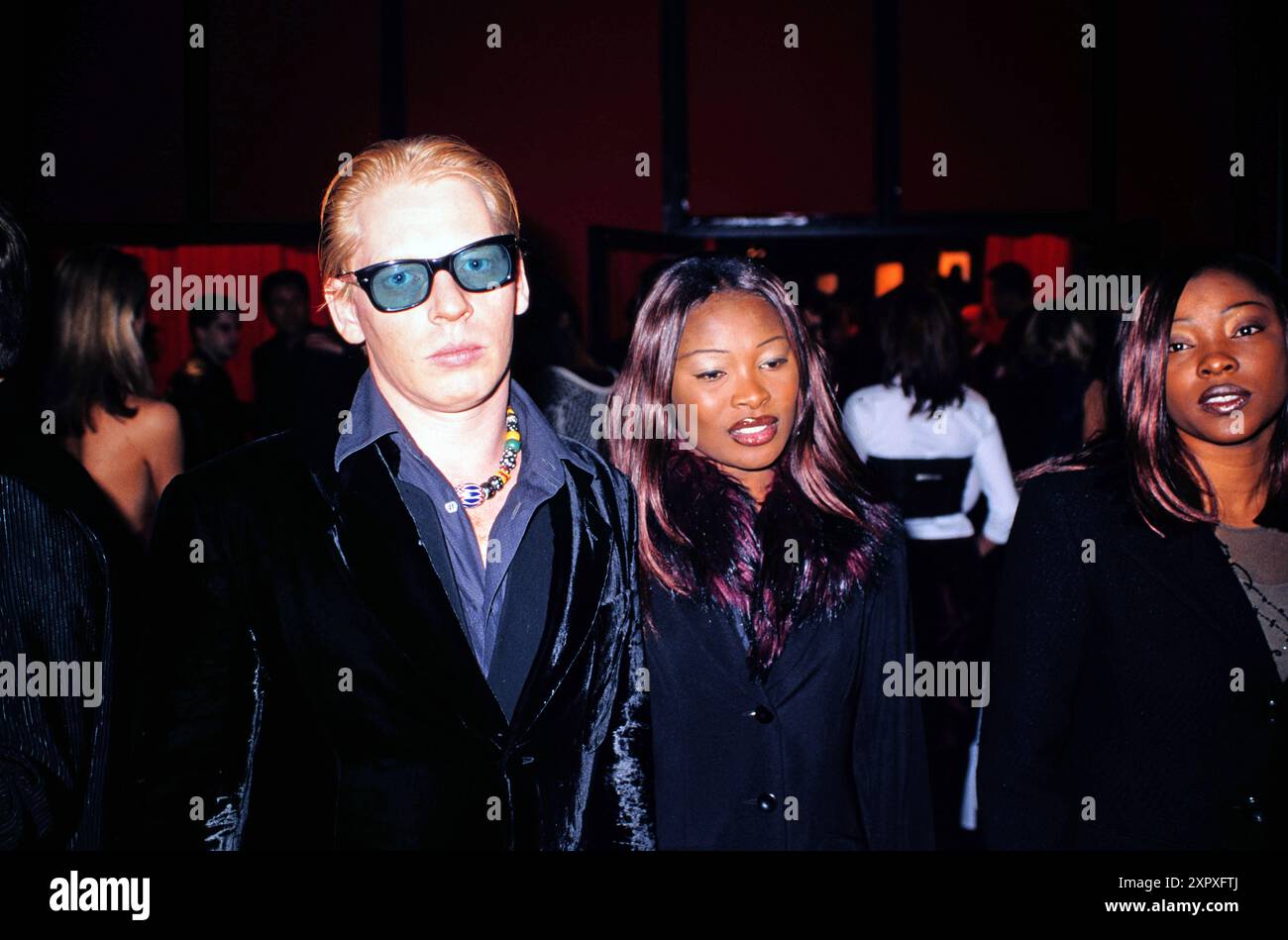 Echo-Verleihung, in Hamburg, 1999, Gäste: Schauspieler Ben Becker und ...