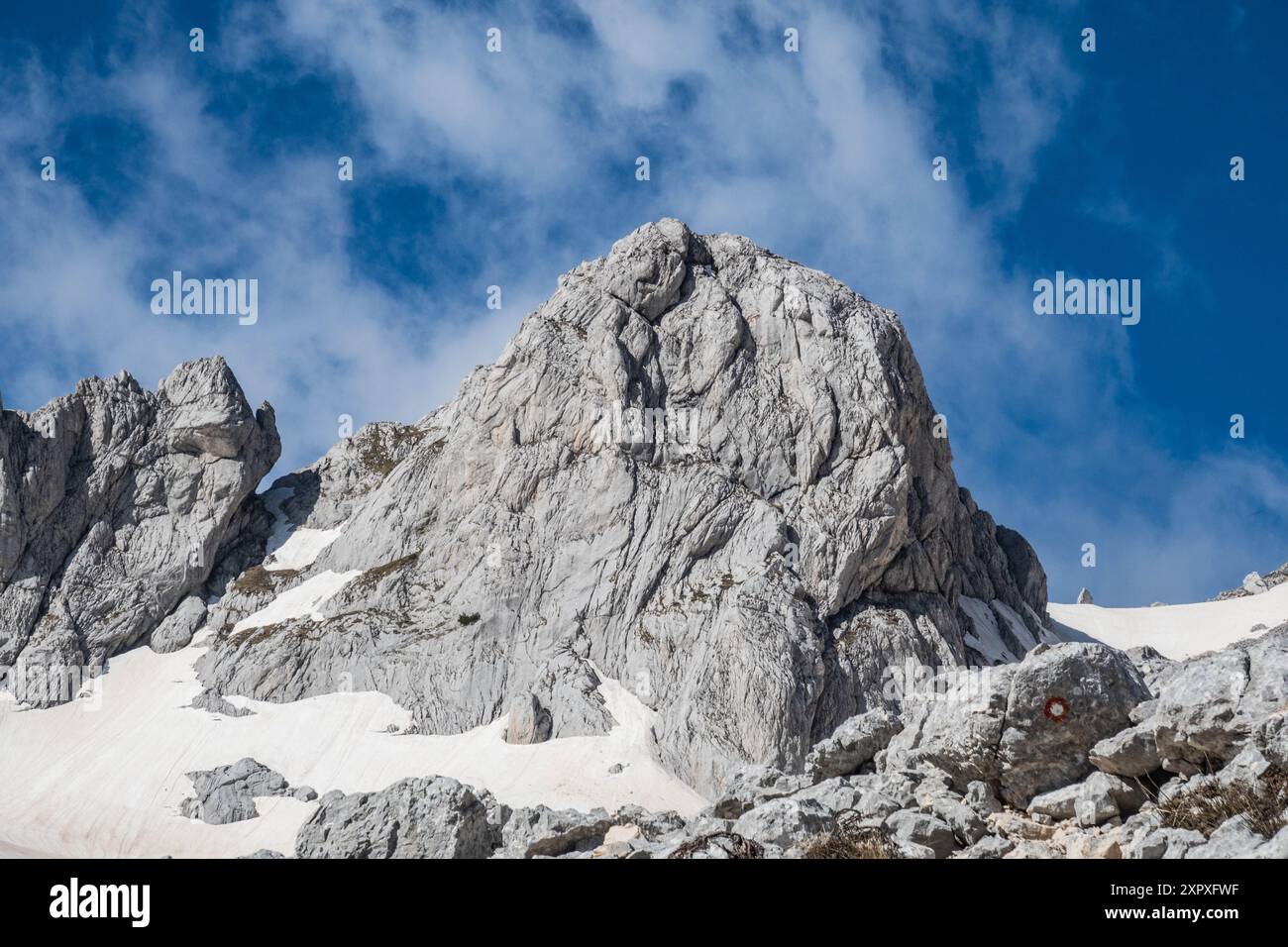 Climbing Bobotov Kuk, Durmitor National Park, Zabljak, Montenegro Stock ...