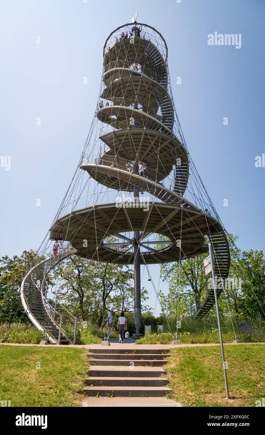 The Nature Park and Garden; Höhenpark Killesberg in Stuttgart, Germany ...