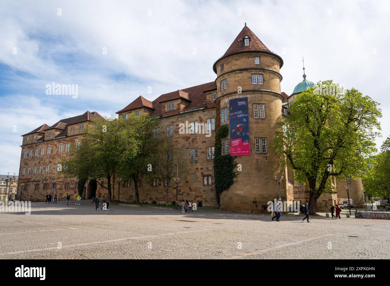 The Old Castle (Altes Schloss), in Stuttgart, Germany Stock Photo - Alamy