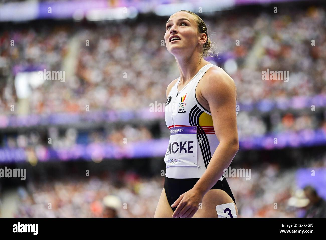 Belgian athlete Rani Vincke pictured during the first round of the ...
