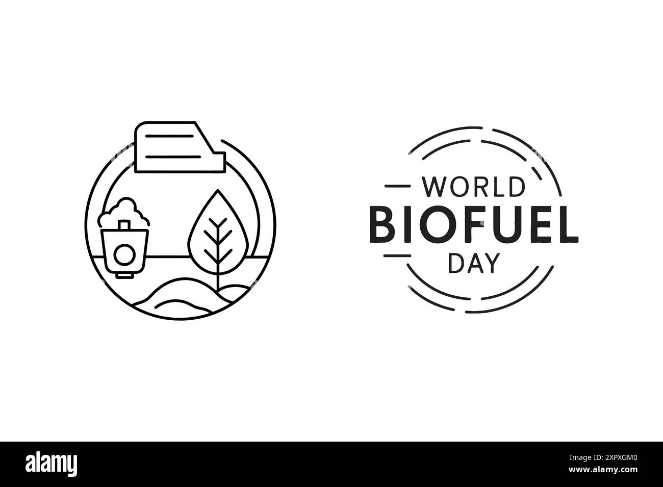 Biofuel symbol Stock Vector Images - Alamy