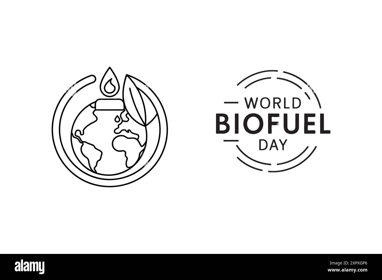 Biofuel gas station eco Cut Out Stock Images & Pictures - Alamy