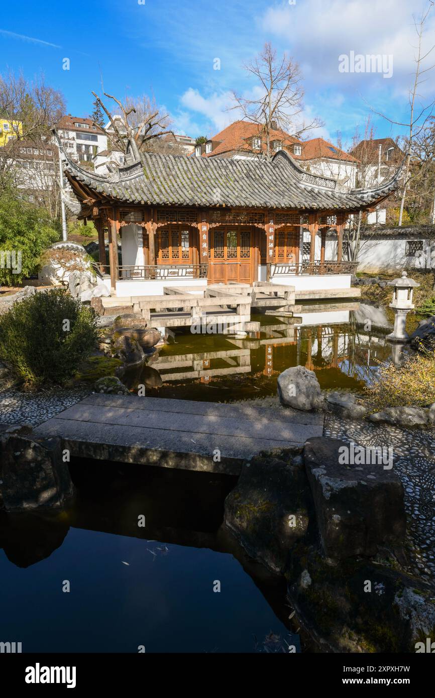 The Chinese Garden Stuttgart (Chinesischer Garten Stuttgart Stock Photo ...