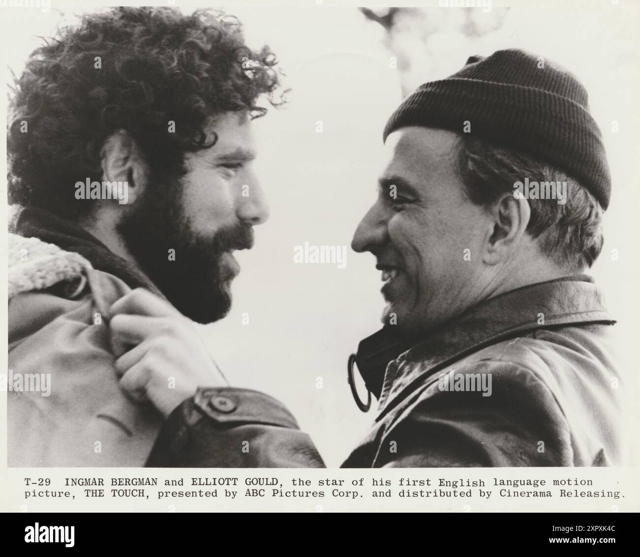 Ingmar Bergman Directing Behind The Scenes Stock Photo - Alamy
