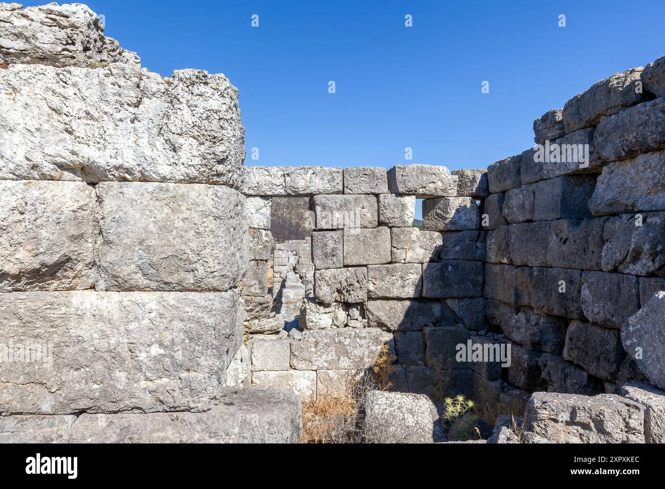 The impressive fortress of Eleftheri, one of the best preserved ancient ...