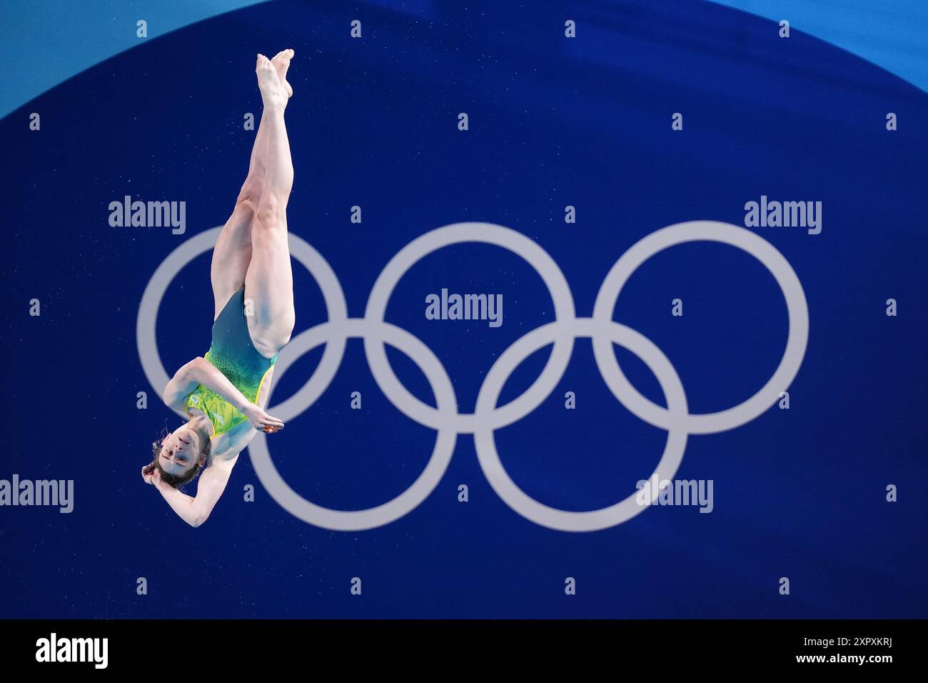 Australia's Maddison Keeney competes in Round 5 of the Women's 3m ...