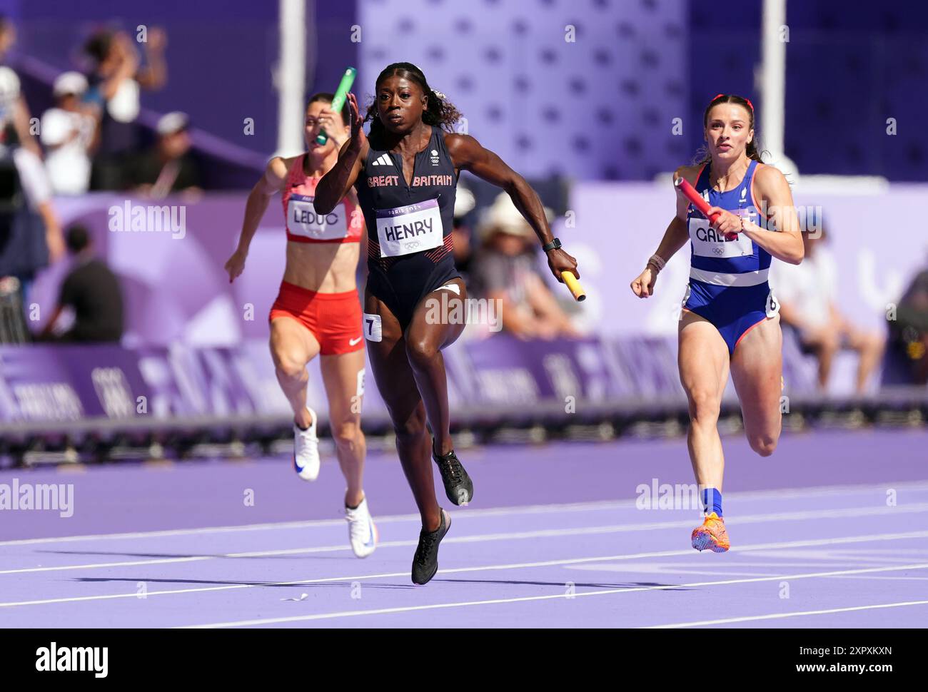 Great Britain's Desiree Henry following the Women's 4 x 100m Relay ...