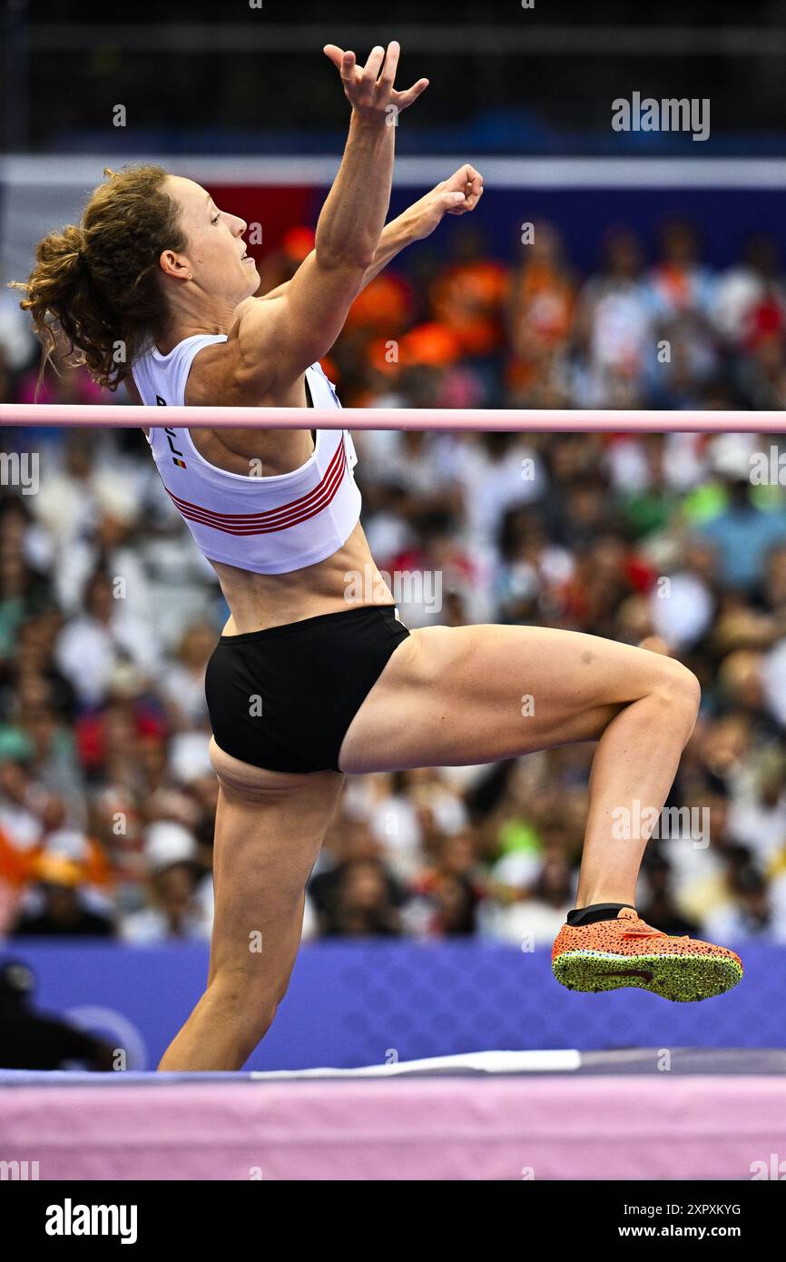 Paris, France. 08th Aug, 2024. Belgian athlete Noor Vidts pictured in ...