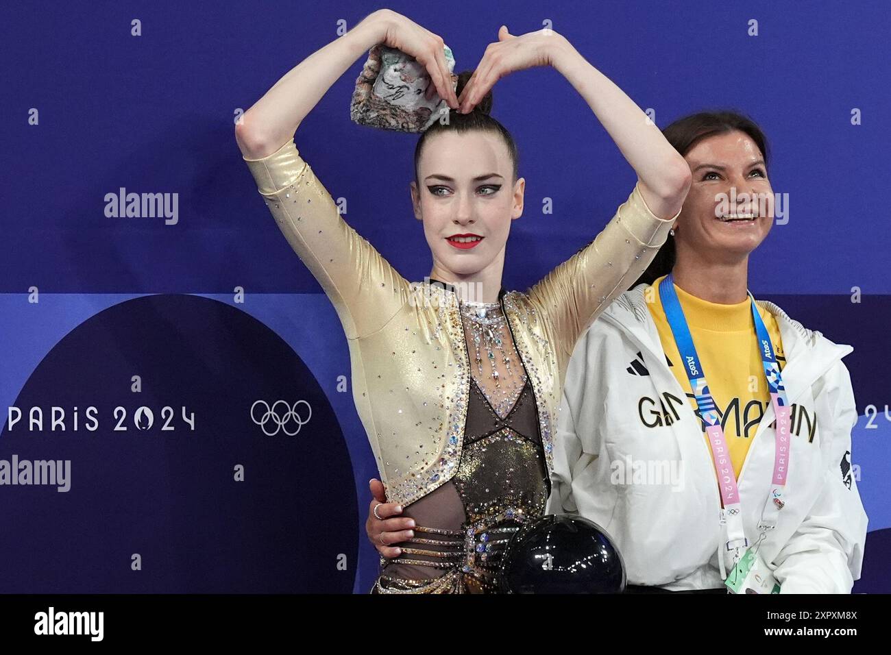 Paris, France. 08th Aug, 2024. Olympic Games, Paris 2024, gymnastics ...