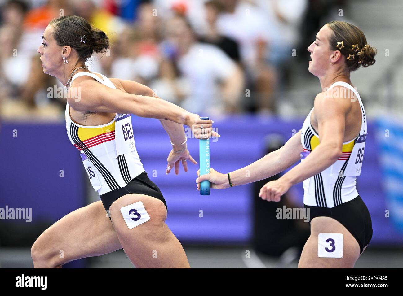 Belgian athlete Rani Rosius and Belgian athlete Rani Vincke pictured in ...