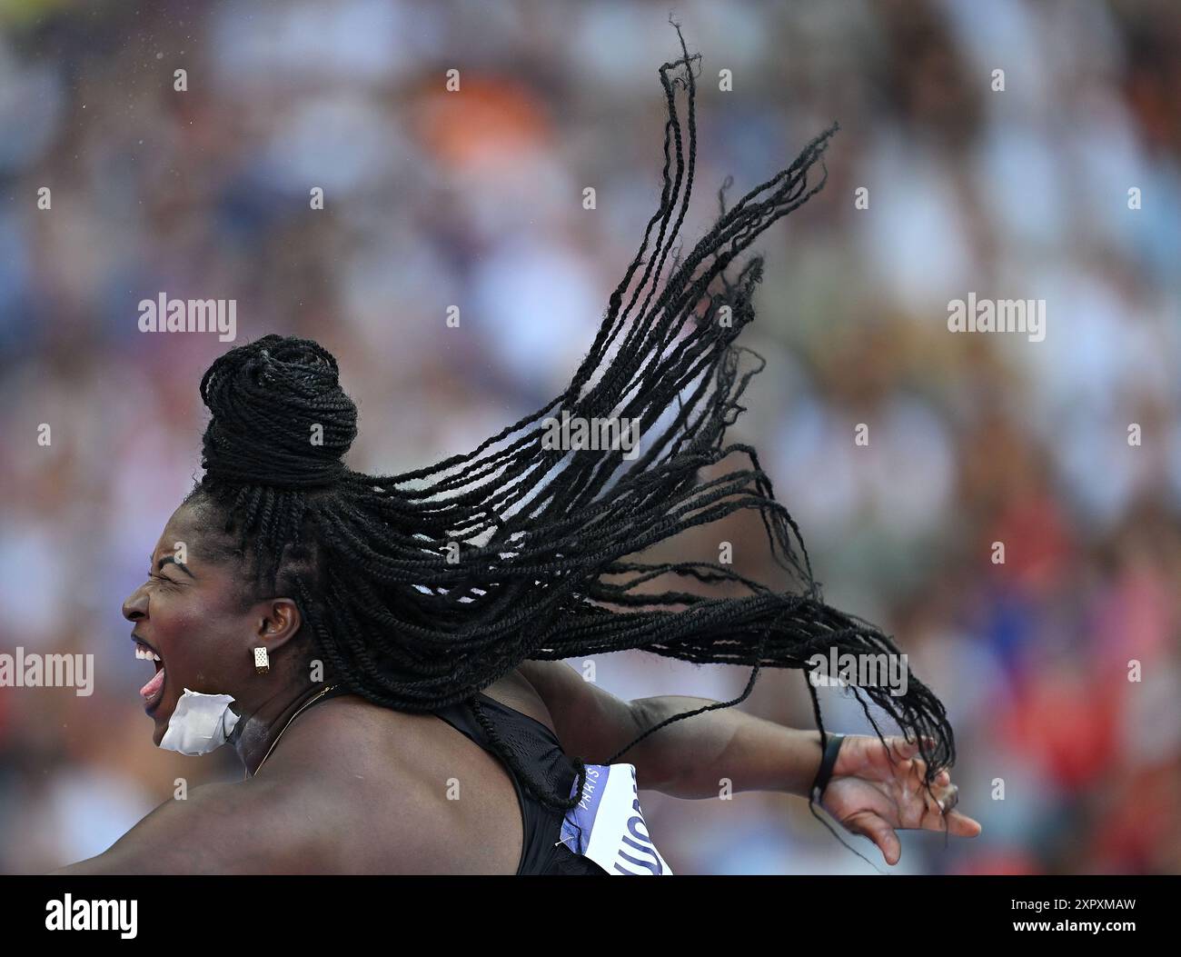 Paris, France. 8th Aug, 2024. Portious Warren of Trinidad and Tobago ...