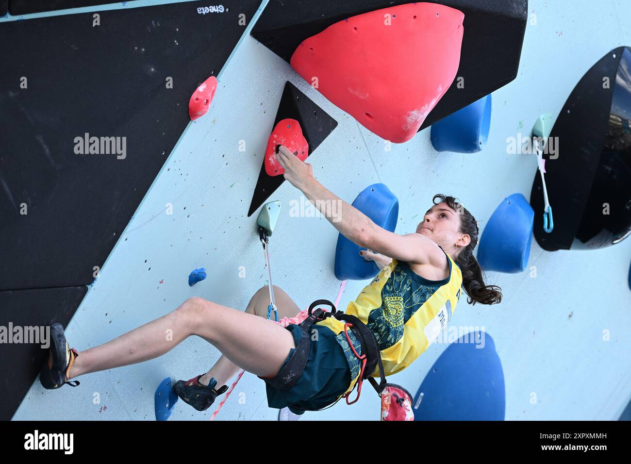 Le Bourget, France. 08th Aug, 2024. Oceana Mackenzie of Australia ...