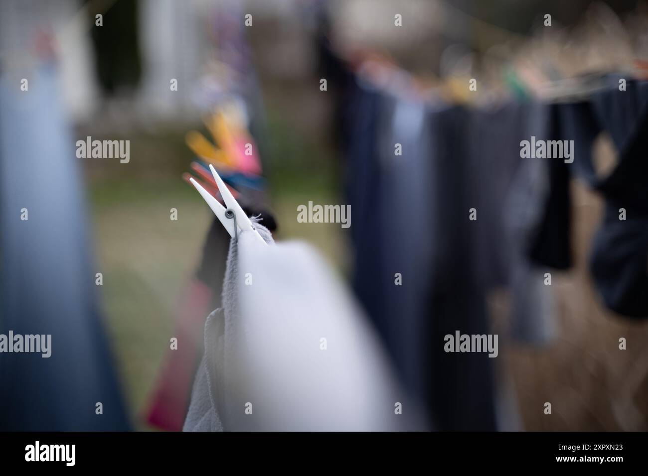 Close up wet laundry hi-res stock photography and images - Alamy