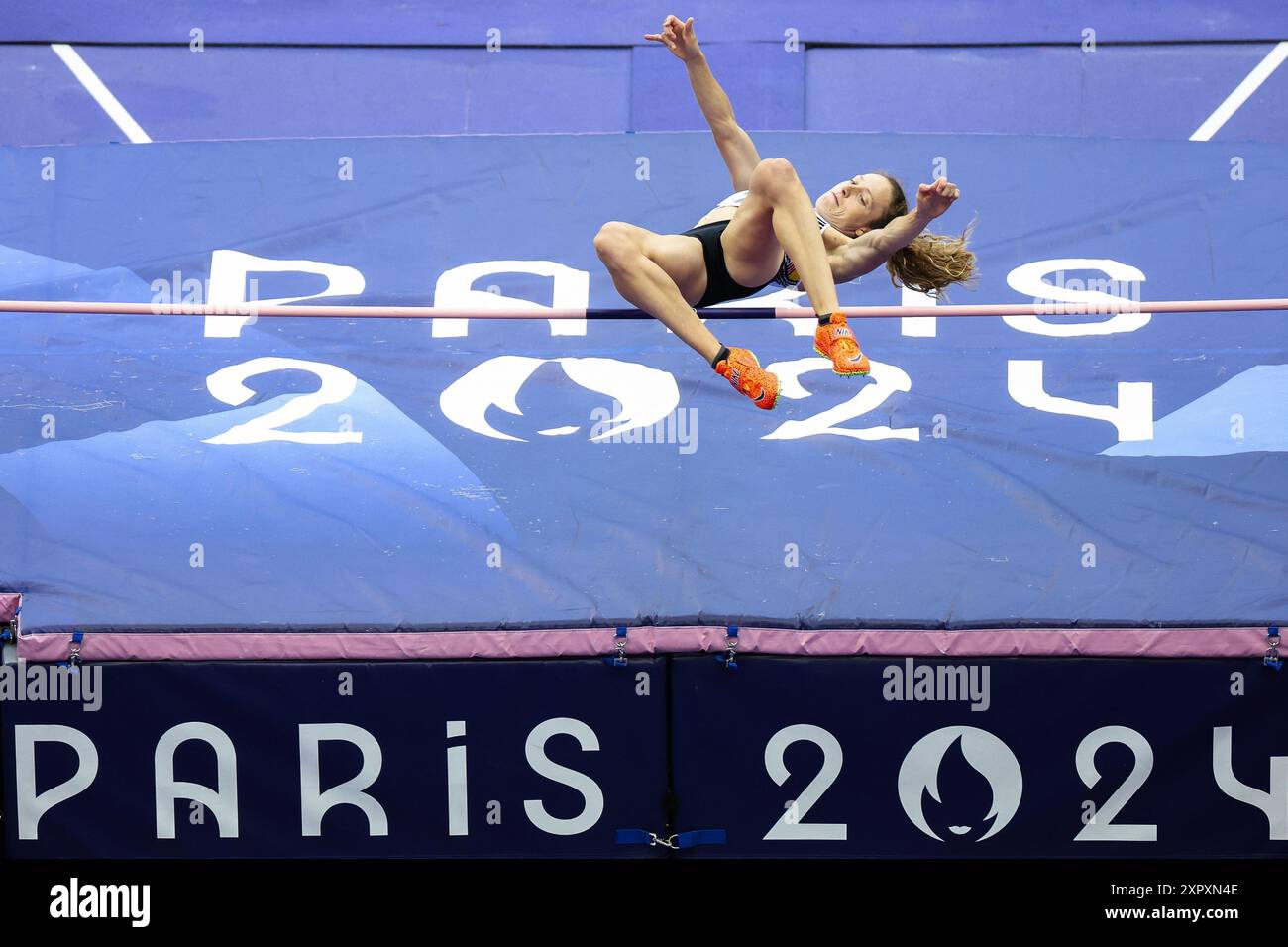 Paris, France. 08th Aug, 2024. Belgian Noor Vidts pictured in action ...