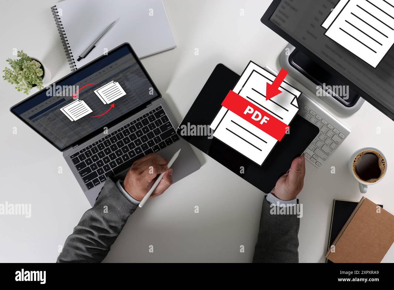 Pdf format icon hi-res stock photography and images - Alamy