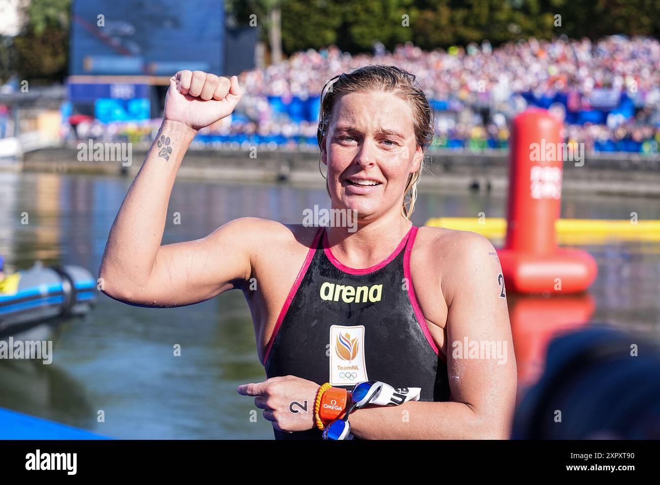 Sharon van Rouwendaal of the Netherlands Gold medal, Marathon Swimming ...