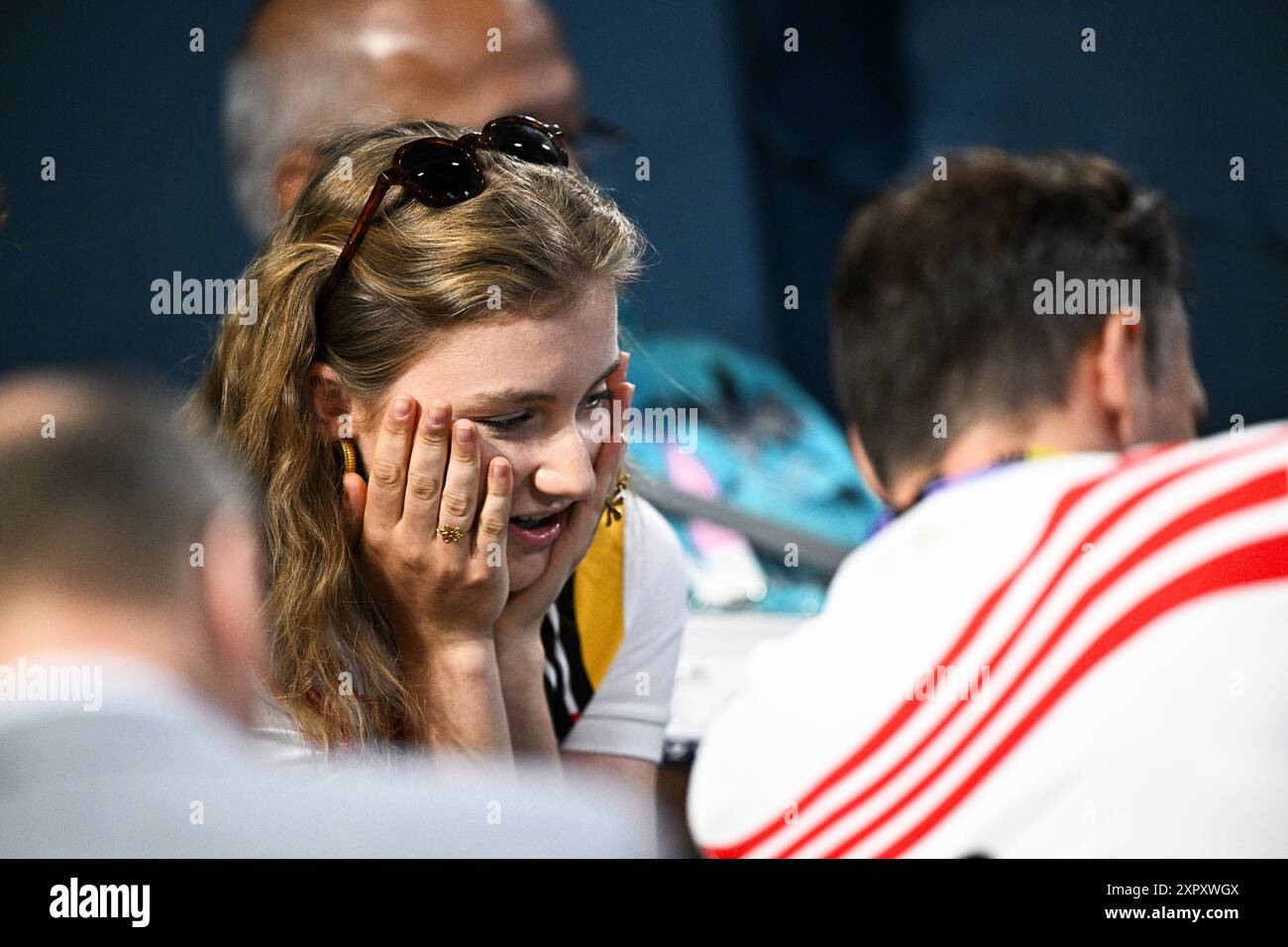 Paris, France. 07th Aug, 2024. Crown Princess Elisabeth pictured during ...